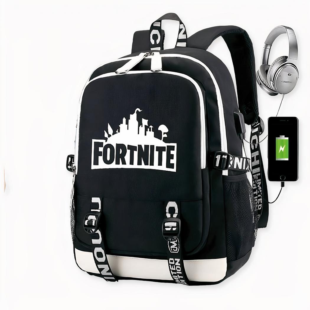 Fortnite rugzak met USB lader - Mijn Rugzak